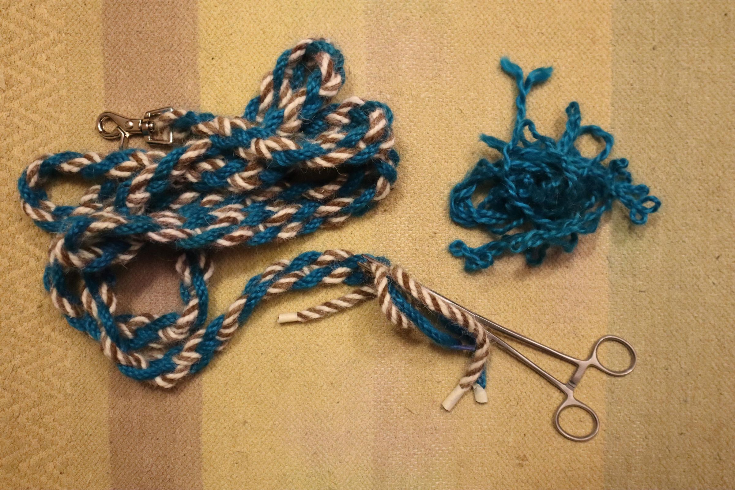 Four Strand Flat Braid Mohair Reins : 9 Steps (with Pictures ...