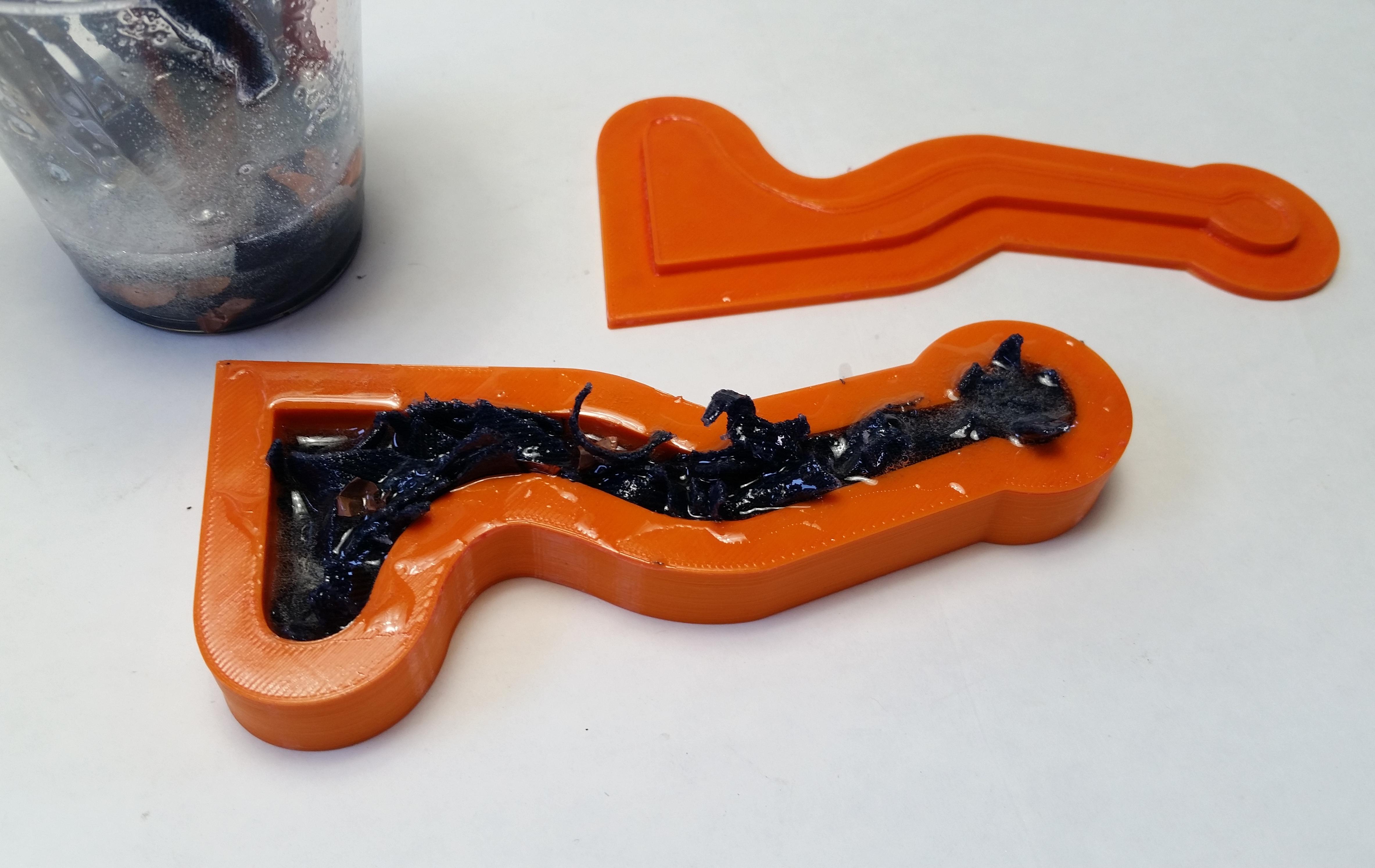 Forged Fabric Parts!!?.. With 3D Printed Compression Molds : 11 Steps ...