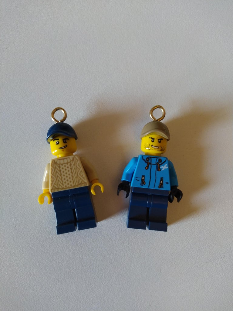 Super Simple Lego Keychain 3 Steps Instructables 8259
