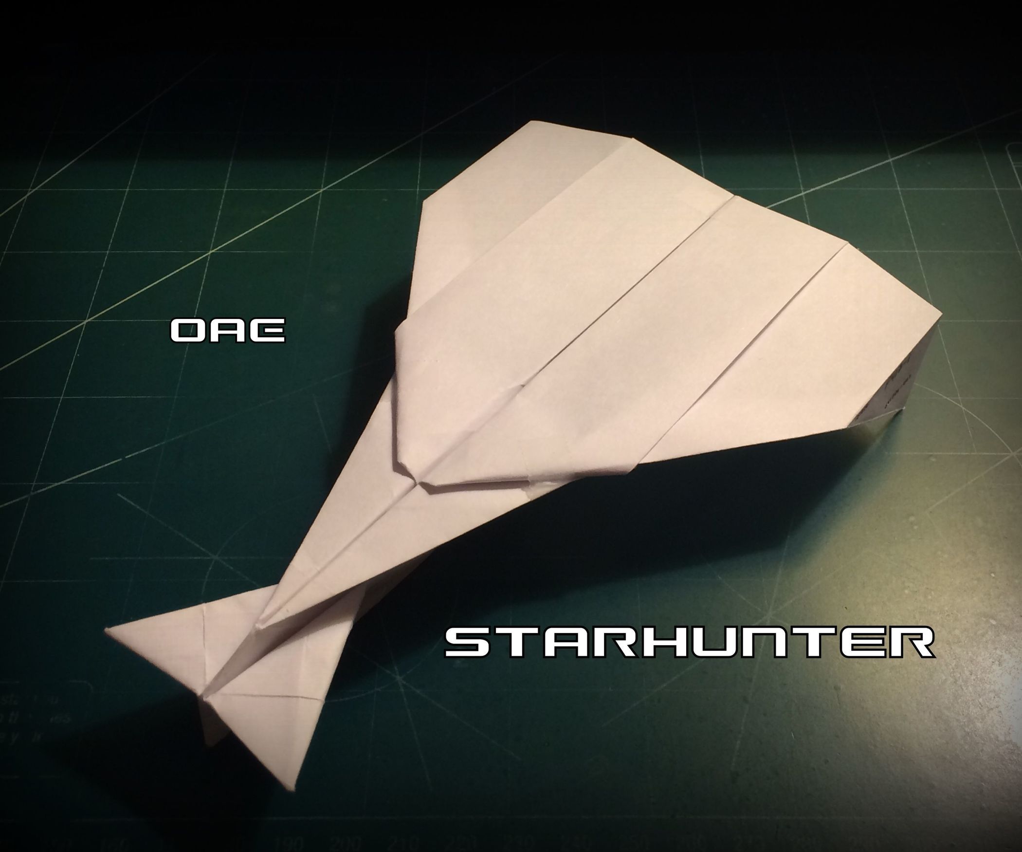 How to Make the StarHunter Paper Airplane : 10 Steps - Instructables