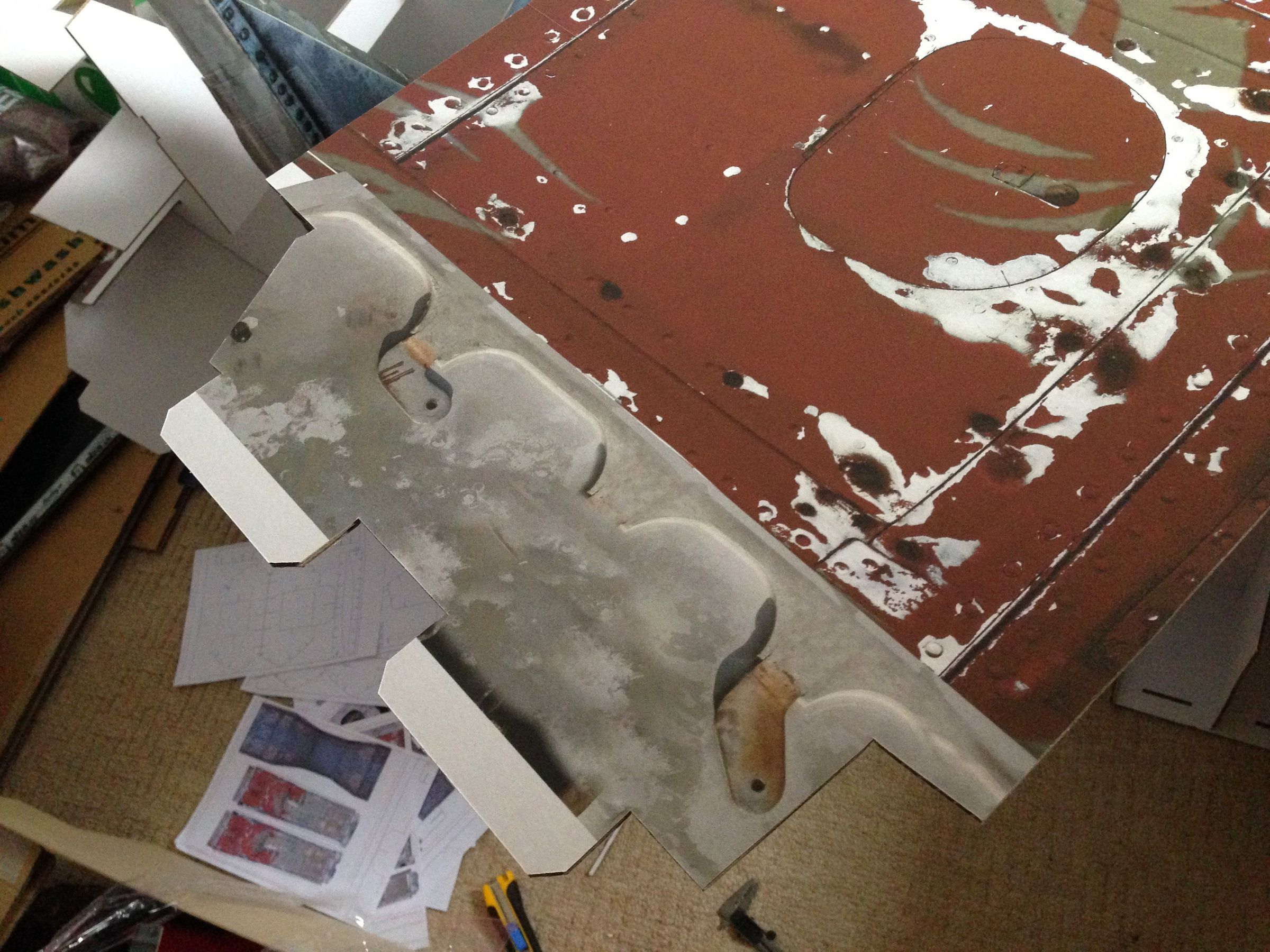 Full Scale Fighter Jet Cockpit From Cardboard : 7 Steps (with Pictures ...