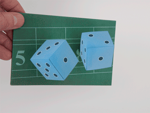 Magic Dice Illusion - Download and Make for Free! : 6 Steps (with ...