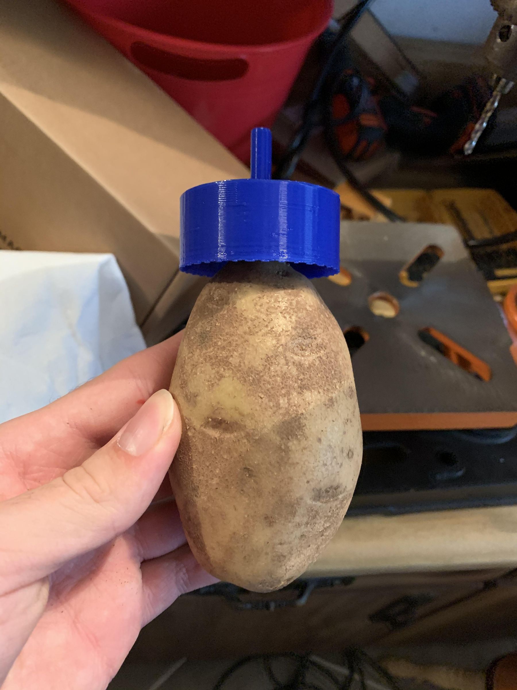 Drill Press to Potato Lathe Conversion: Using TinkerCad! : 28 Steps ...