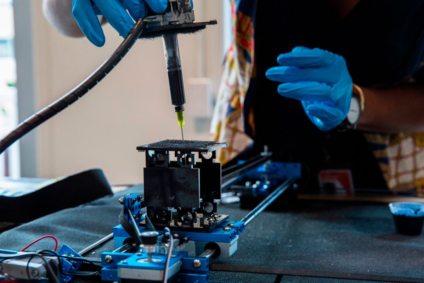 Make a Folding Plotter That Prints Circuits on Textiles : 10 Steps ...