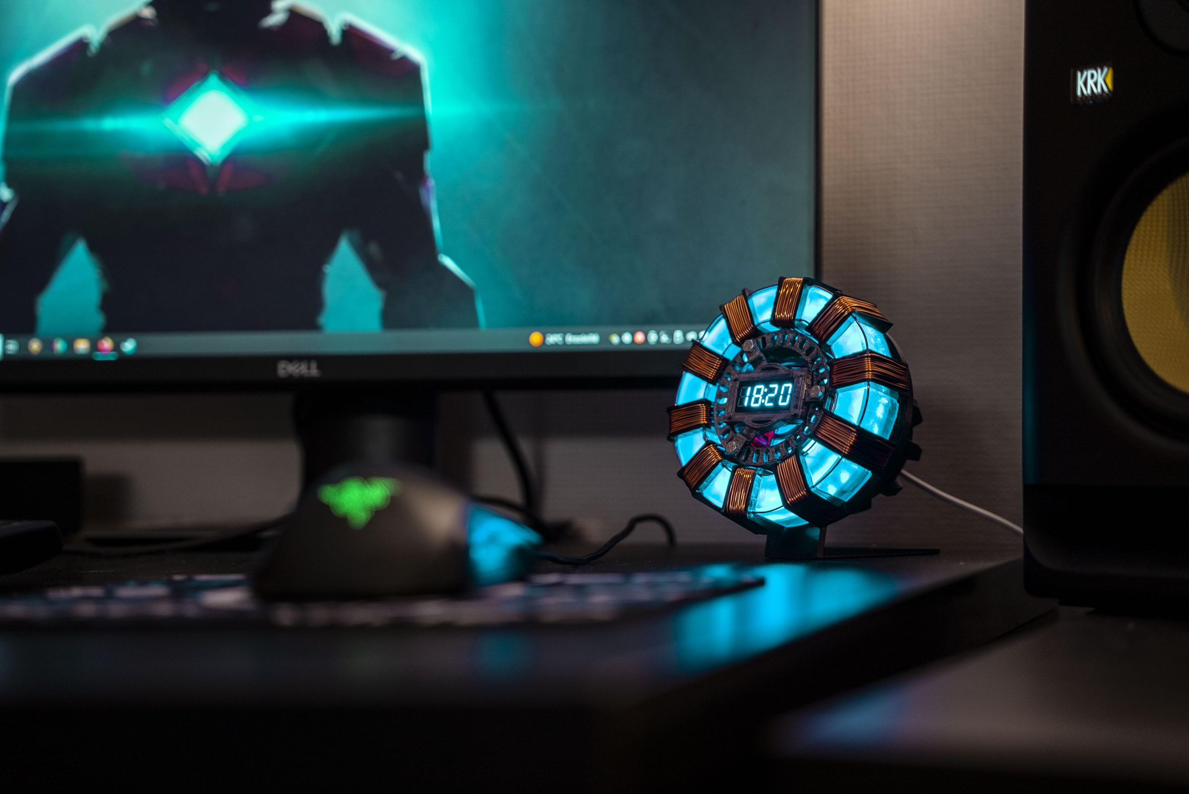 Iron Man Arc Reactor Clock : 16 Steps (with Pictures) - Instructables