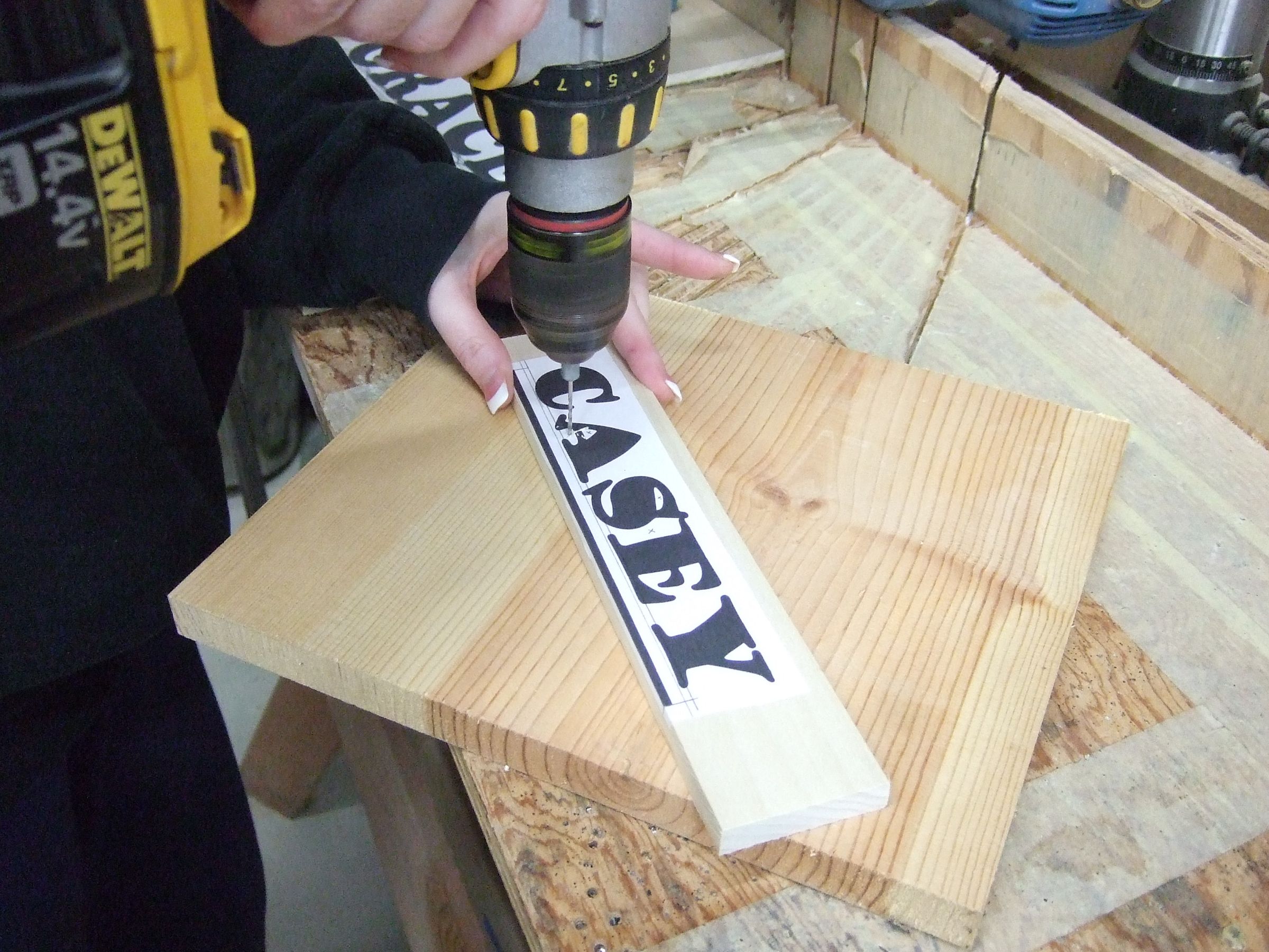 Creating Wooden Name Signs : 8 Steps (with Pictures) - Instructables