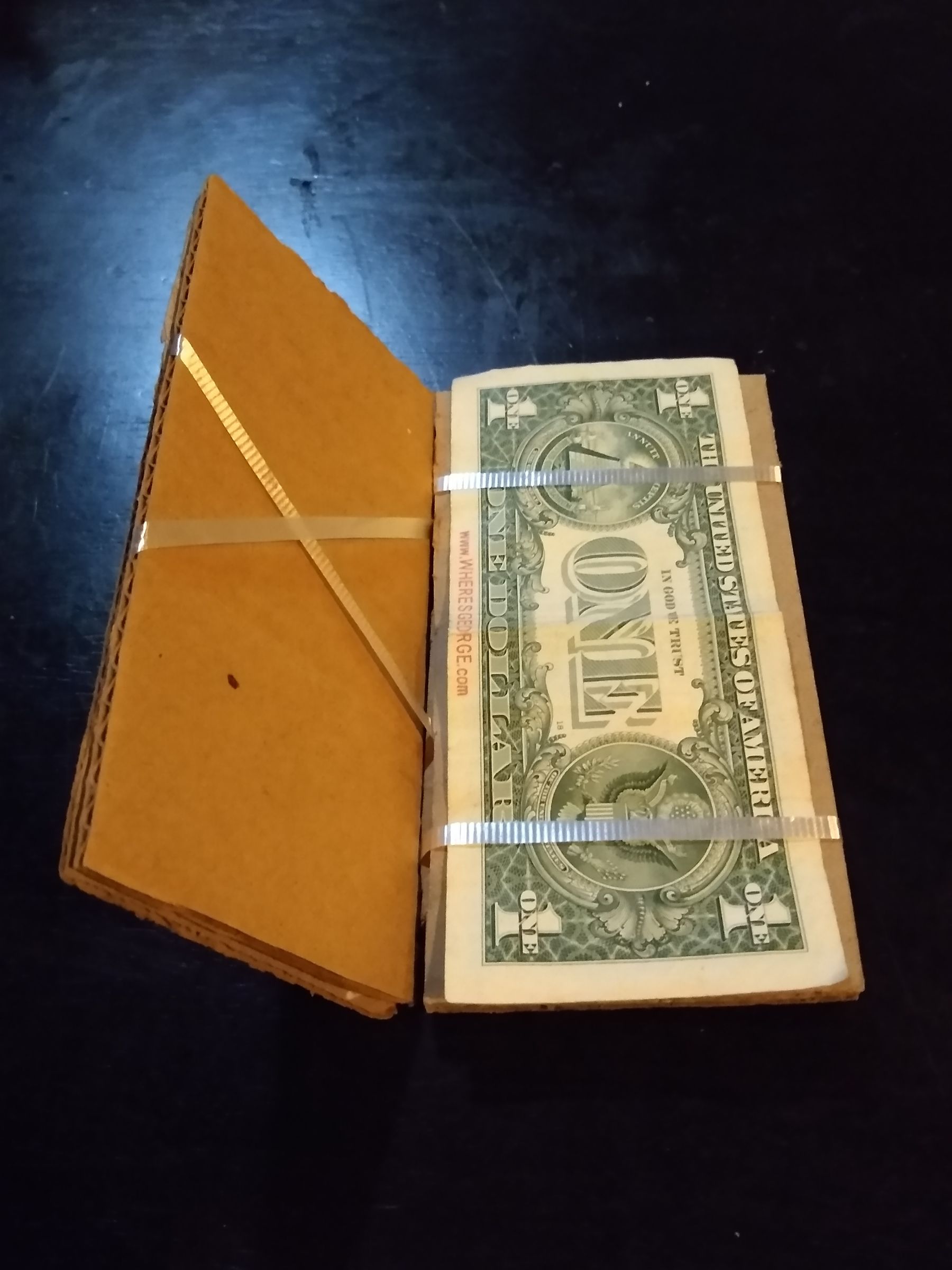 Magic Cardboard Wallet (Super Easy) : 5 Steps (with Pictures ...