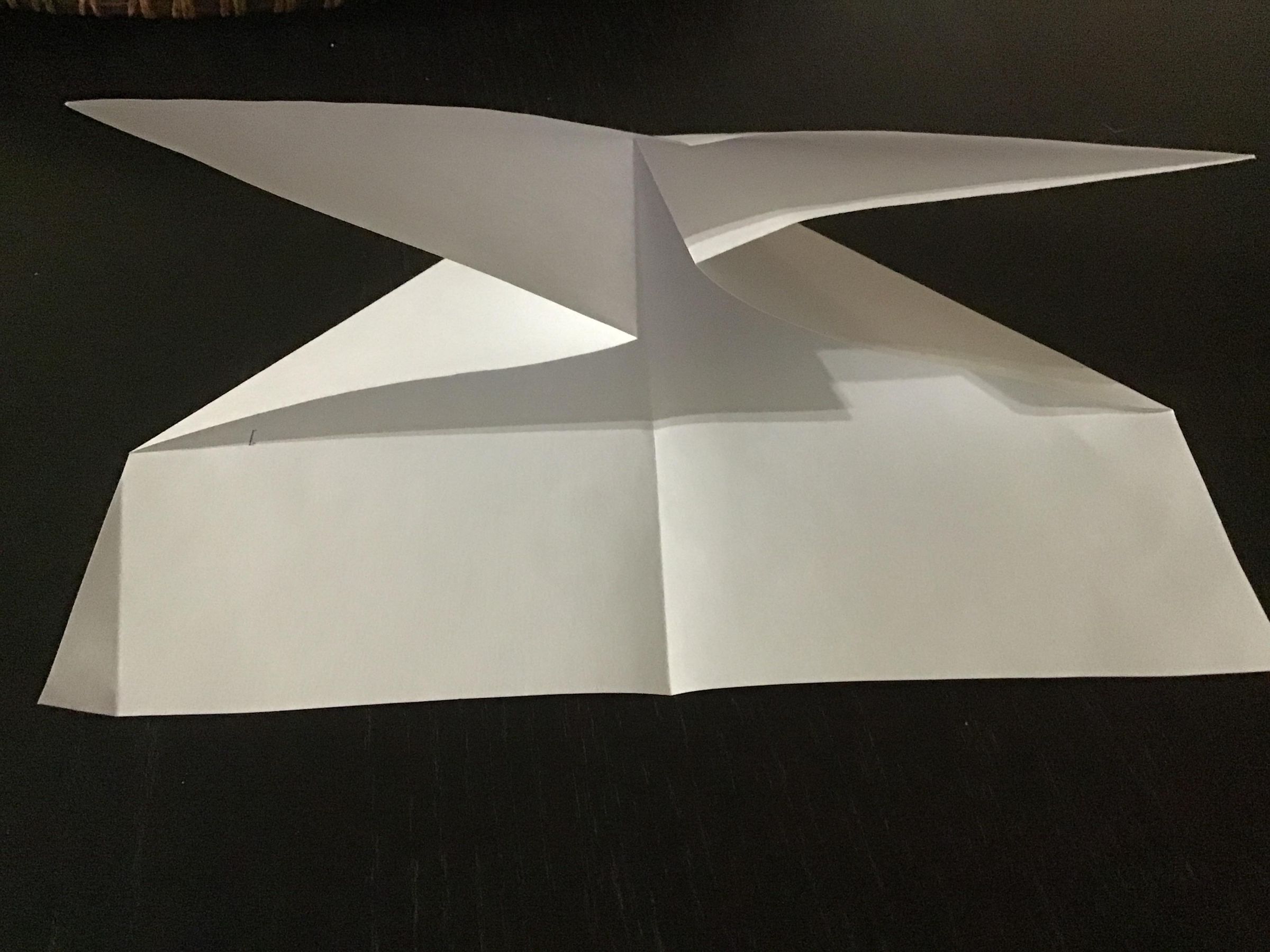 Toyota Space Shuttle Paper Airplane Folding