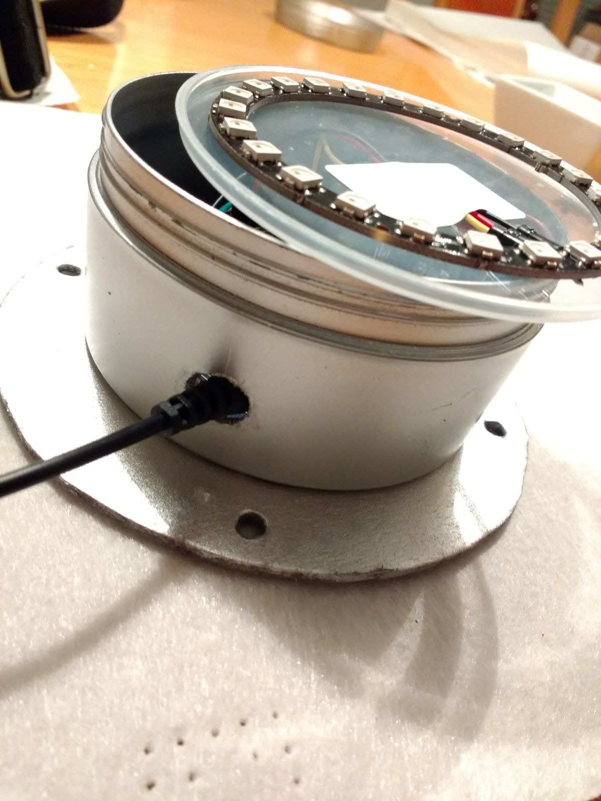 Arduino - Rotating Led on Movement - Wearable Item (inspired by Chronal ...