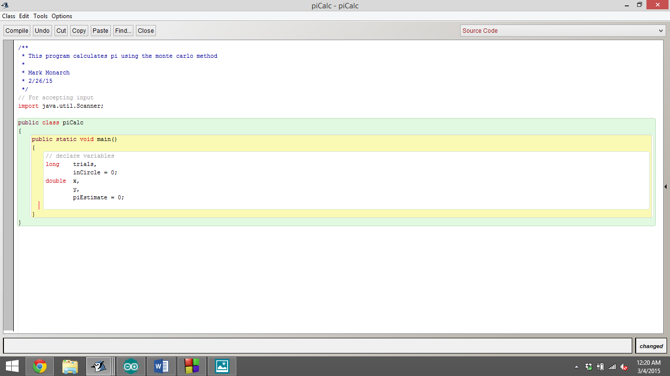 Estimating Pi Using Programming : 9 Steps - Instructables