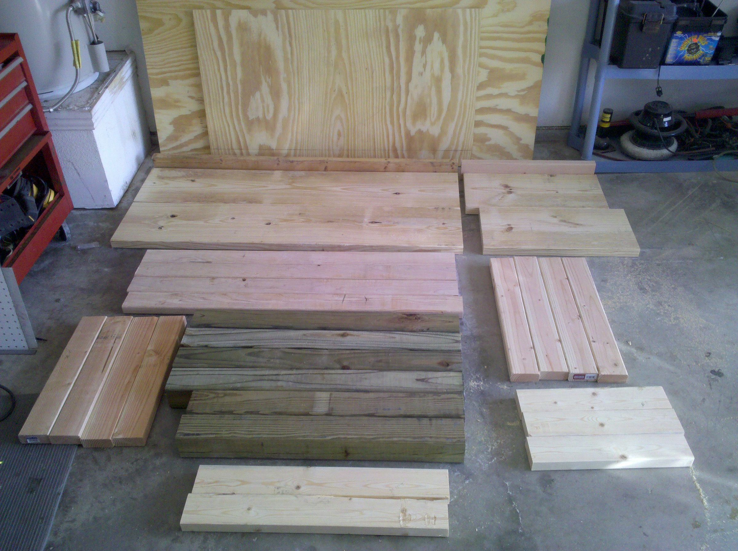 Easy Assemble/disassemble Wooden Work Bench - Instructables