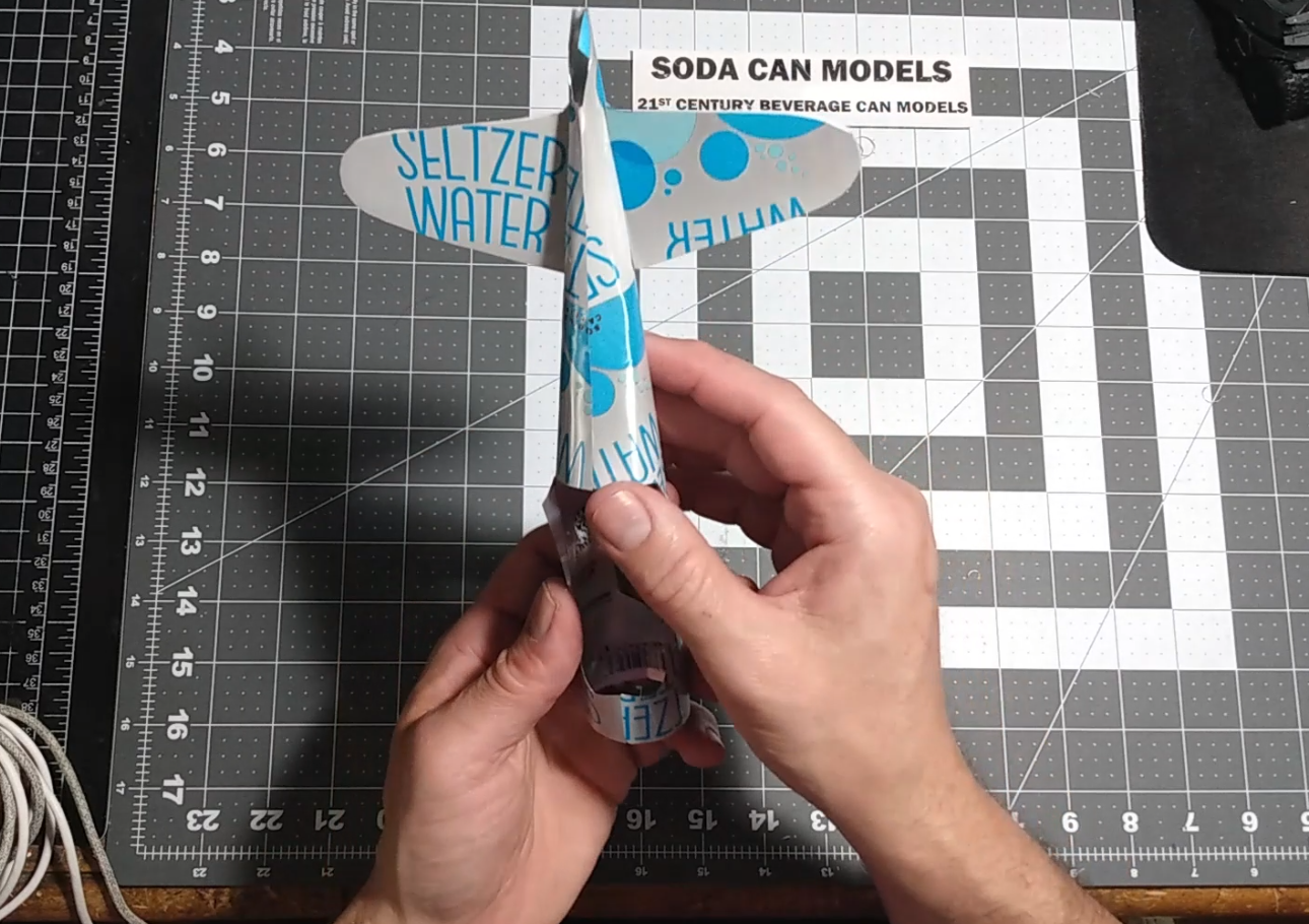 How to Make a DIY Homemade Soda Can Airplane With Recycled Aluminum ...