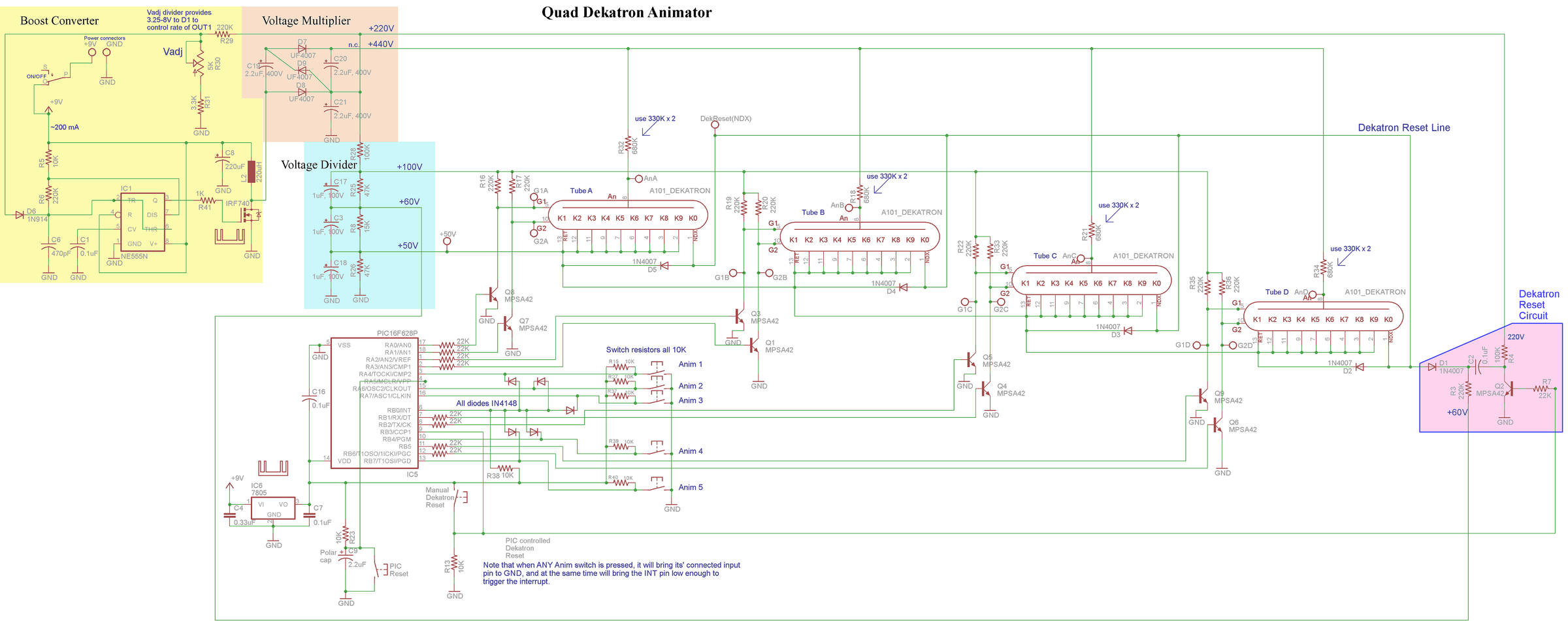 Quad Dekatron Animator : 10 Steps - Instructables