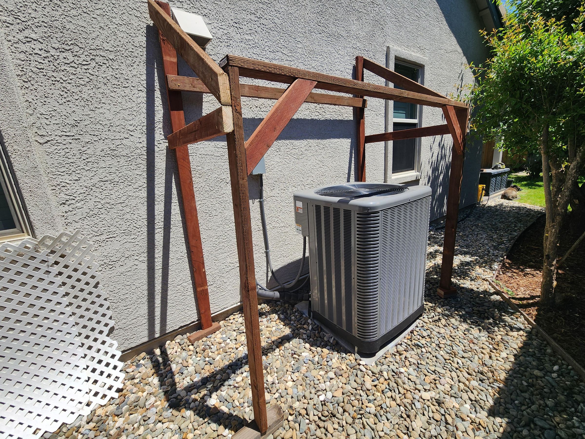Outdoor AC Compressor Shade : 13 Steps (with Pictures) - Instructables