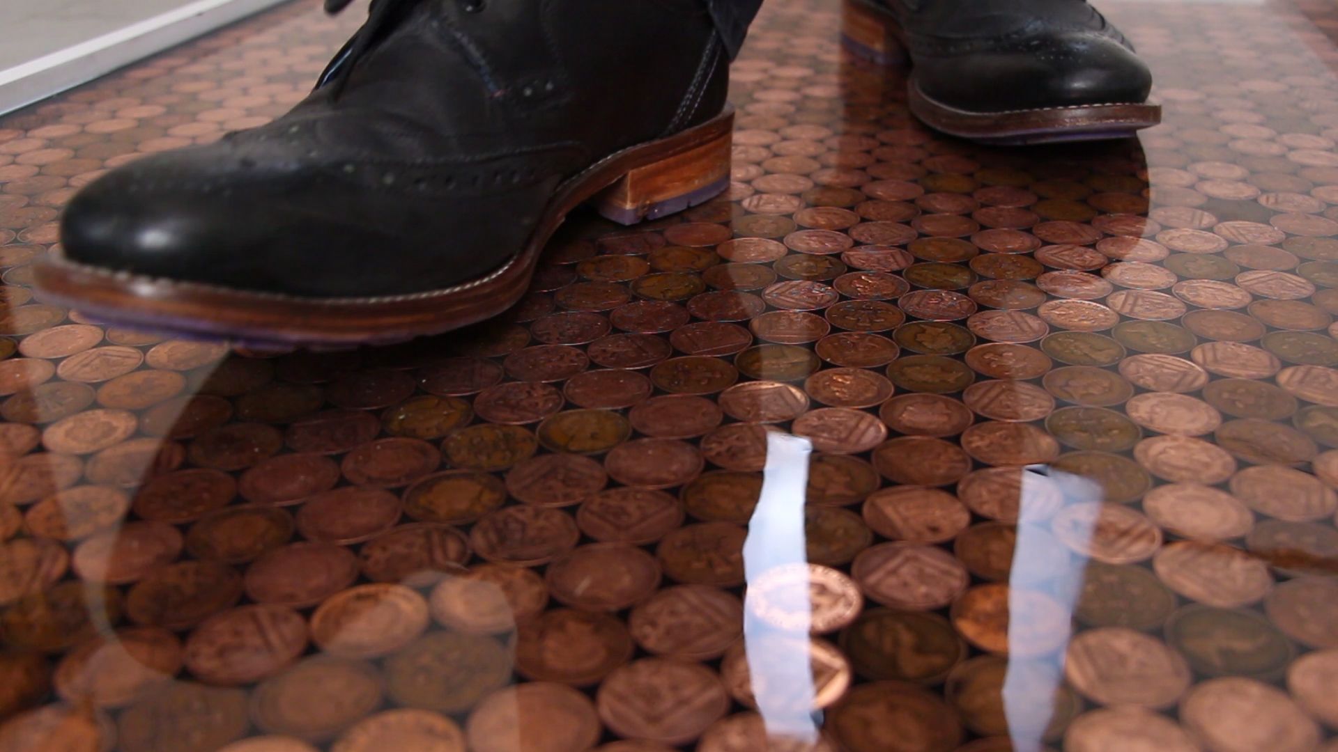 Resin Penny Floor Project! : 7 Steps (with Pictures) - Instructables