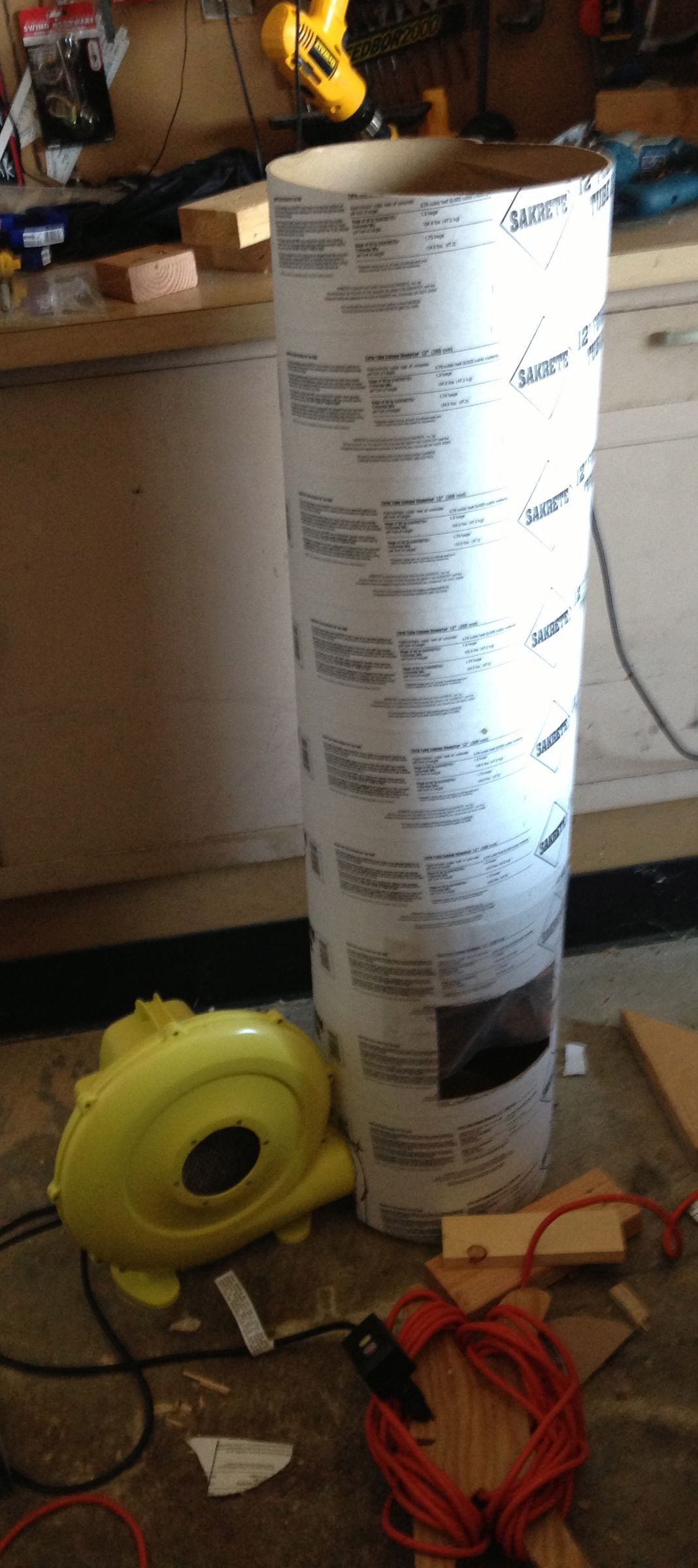 Vertical Wind Tunnel for Kids' Toys and Balls : 8 Steps (with Pictures ...