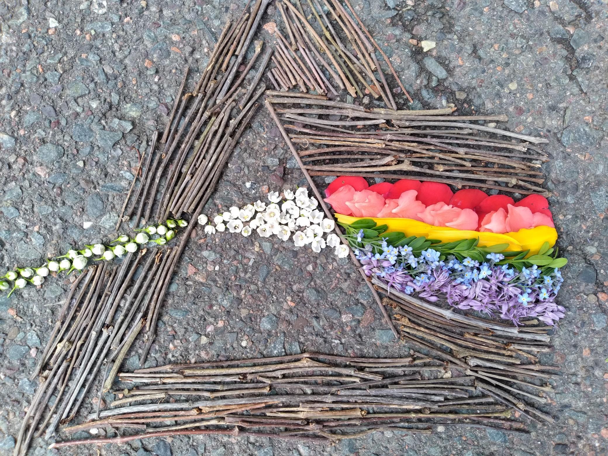 Ephemeral Nature Art - Dark Side of the Moon : 6 Steps (with Pictures ...