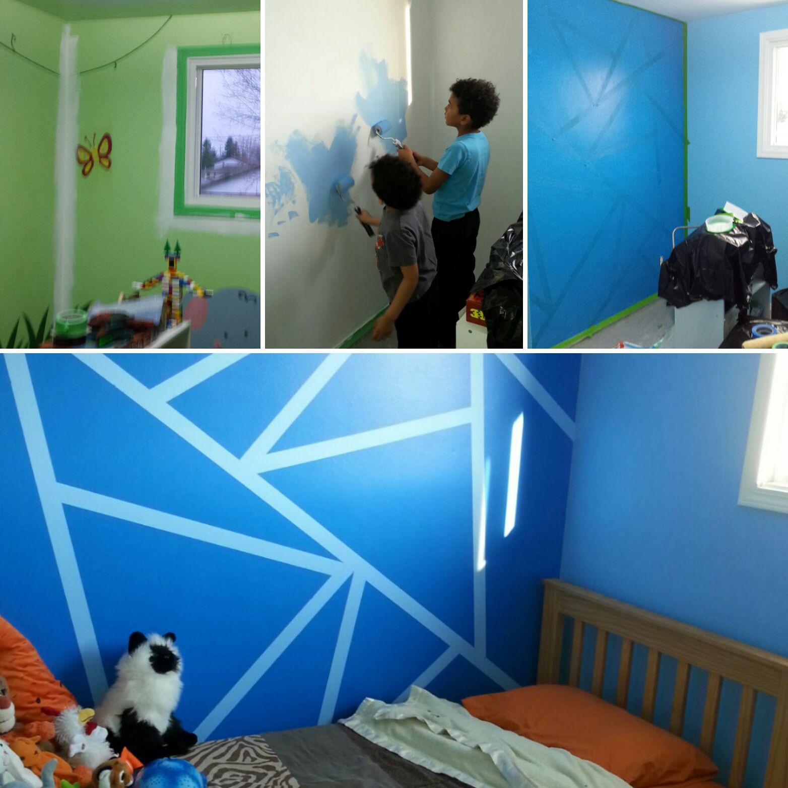 Geometric Pattern Accent Wall : 3 Steps (with Pictures) - Instructables