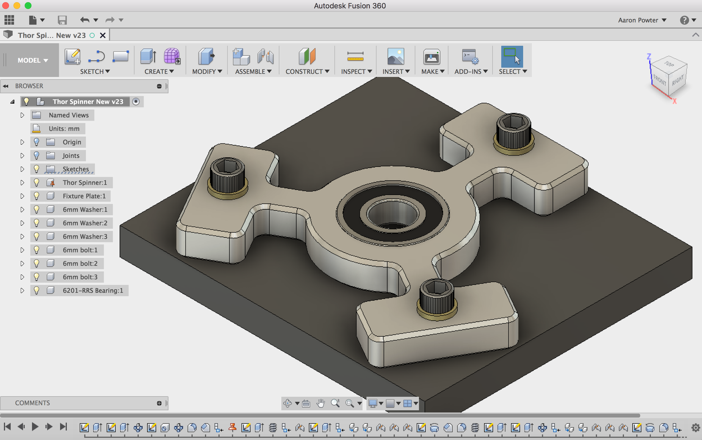 Thor Spinner Fidget Toy : 8 Steps (with Pictures) - Instructables