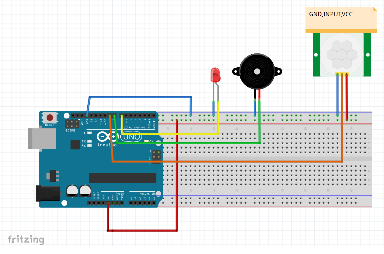 How to Use PIR Motion Sensor(HC-SR501)with an Arduino - Instructables