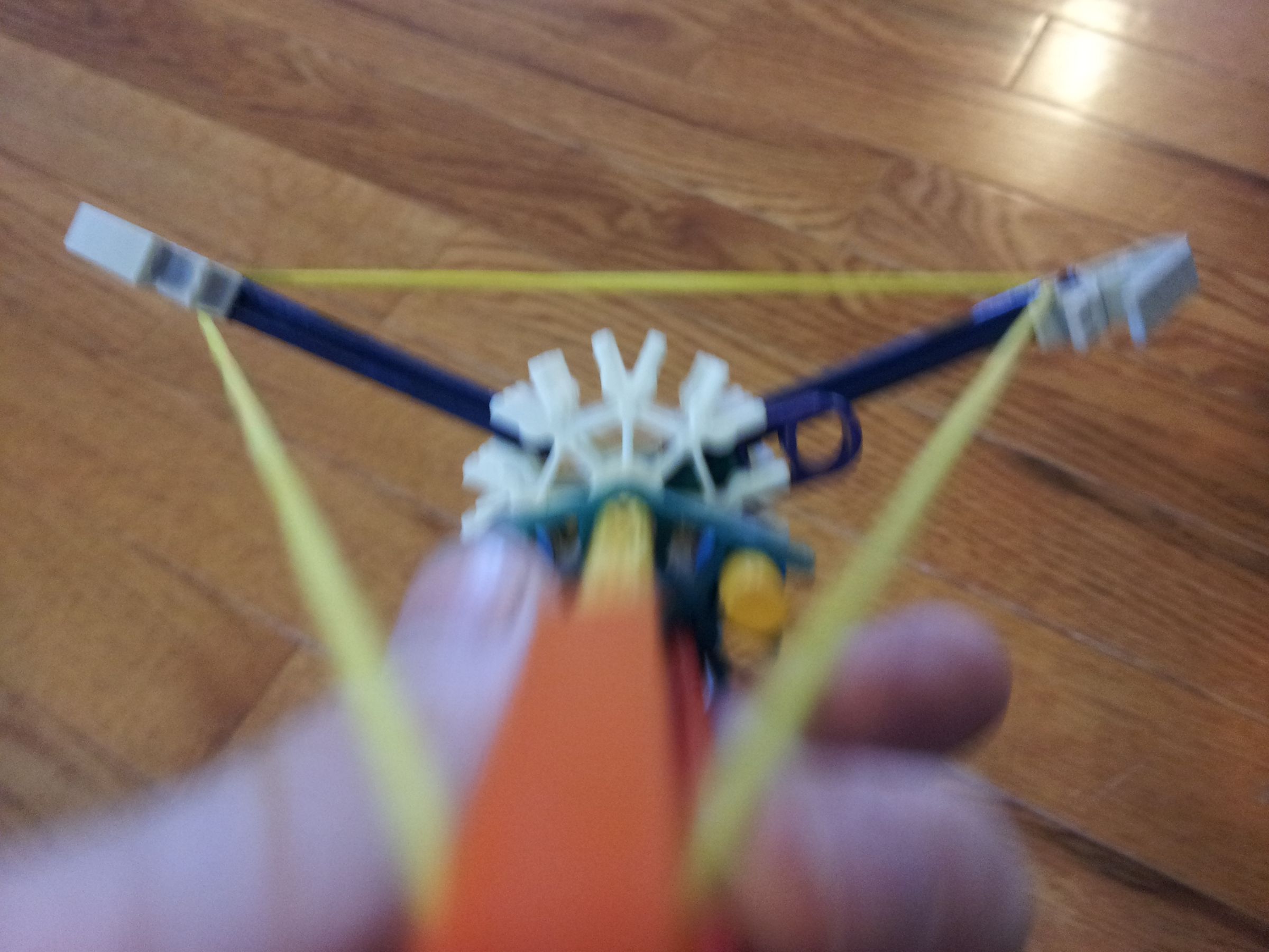How to Make a Mini K'NEX Crossbow Turret : 4 Steps - Instructables