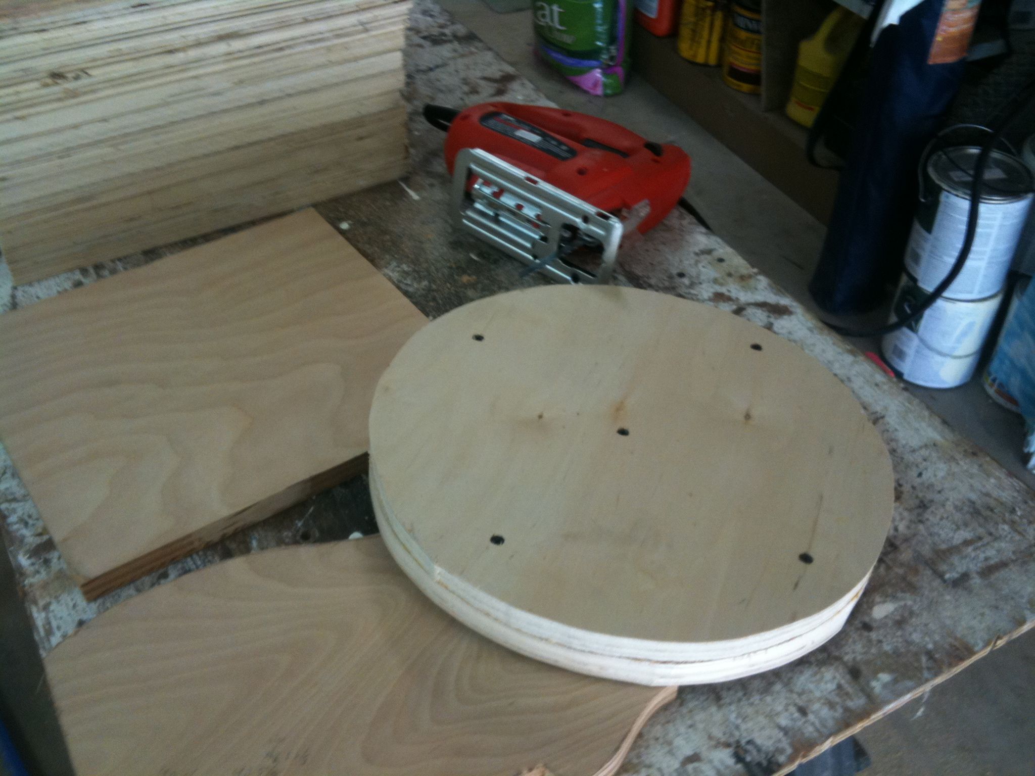 DIY Kids Mushroom Table and Toad Stools Updated : 3 Steps (with ...