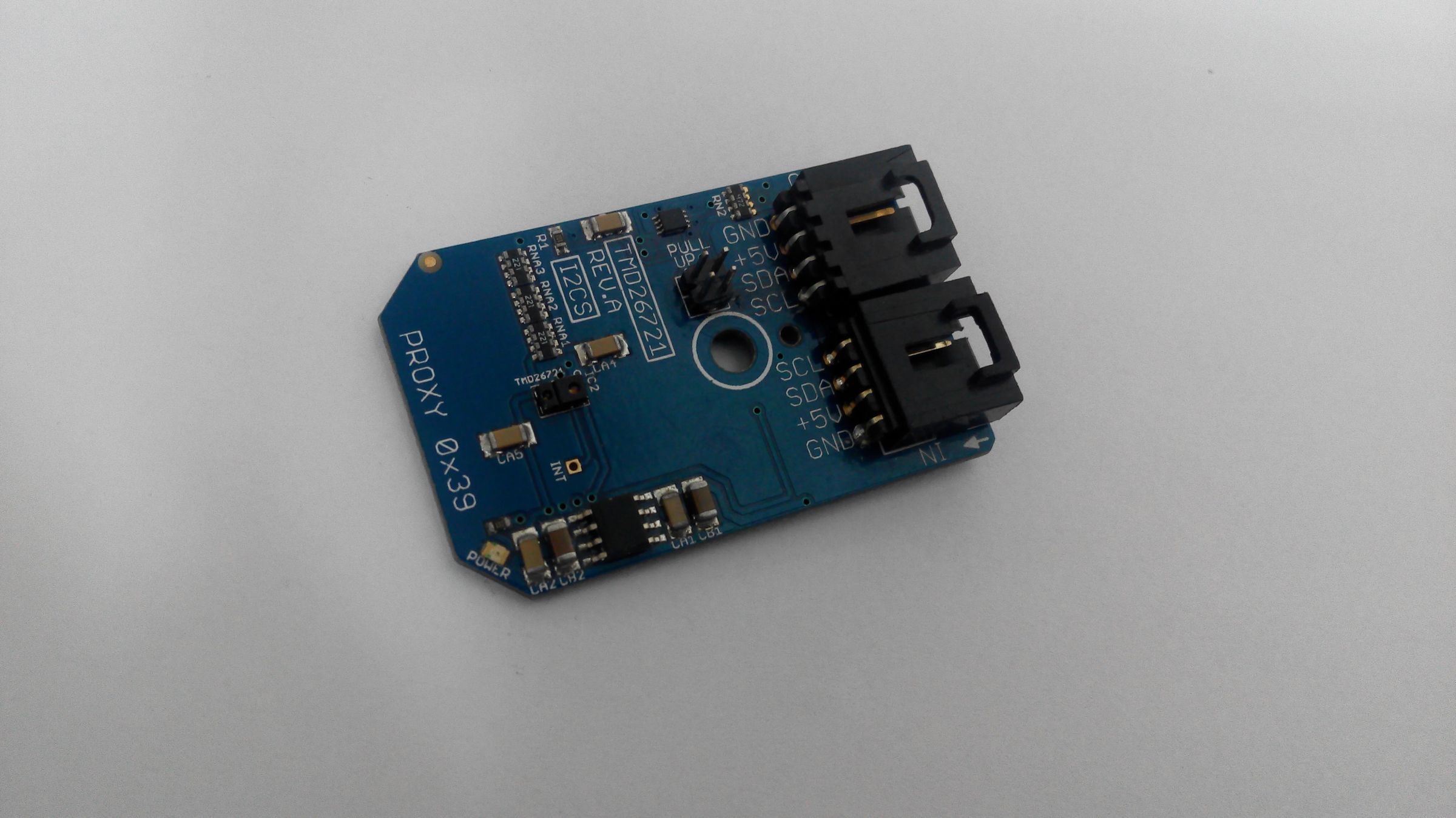 Raspberry Pi - TMD26721 Infrared Digital Proximity Detector Python ...