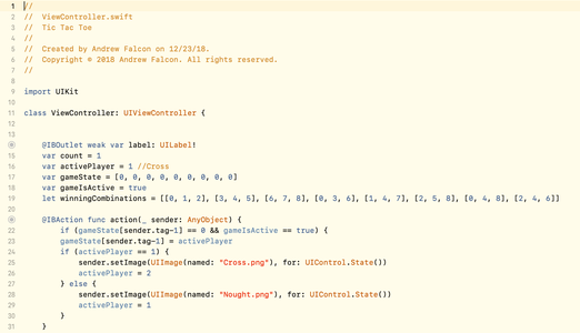 How To Make A Tic Tac Toe Game Using Swift With Xcode 5 Steps Instructables
