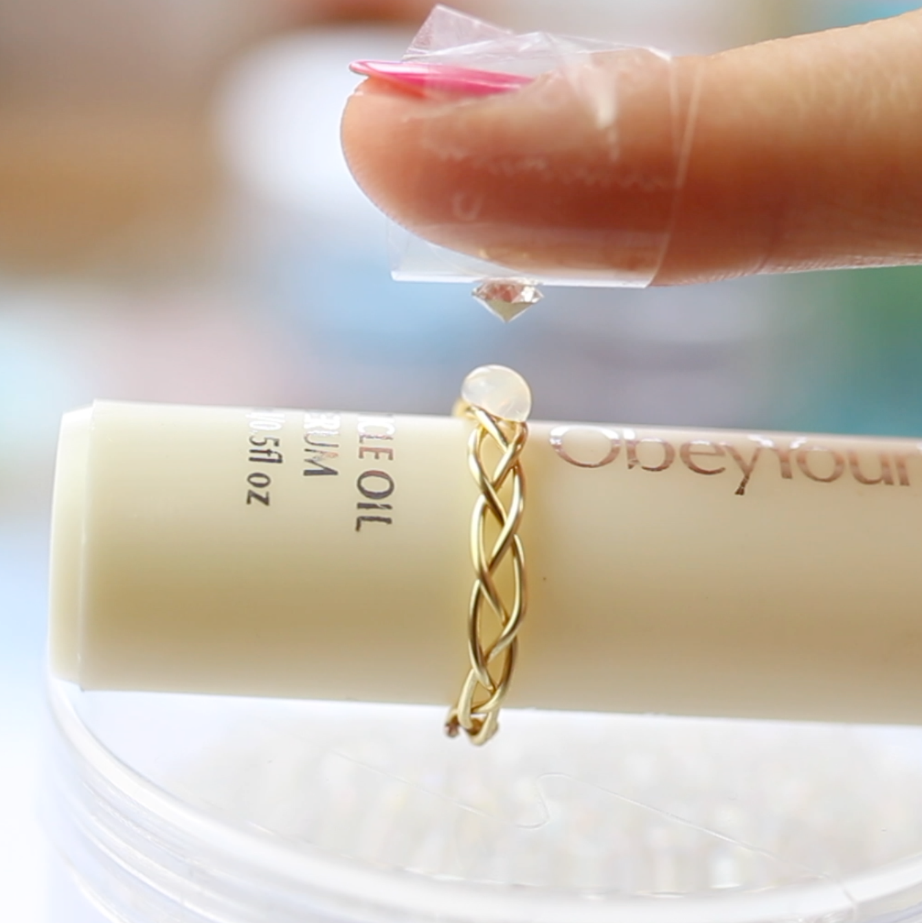 5 DIY Easy Rings - Braided & No Tools! : 8 Steps (with Pictures ...