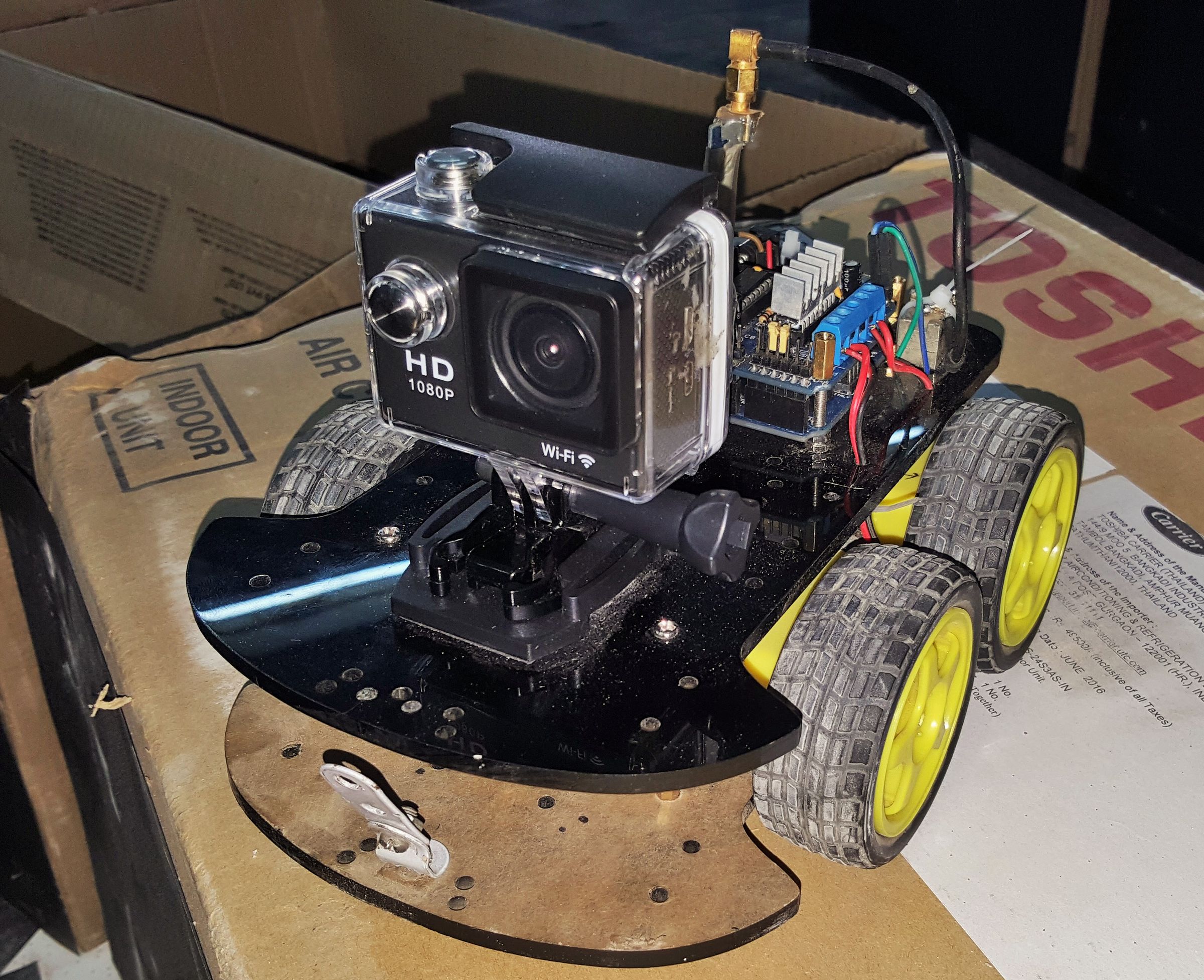 Bluetooth Controlled Vehicle With WiFi Camera : 15 Steps (with Pictures ...