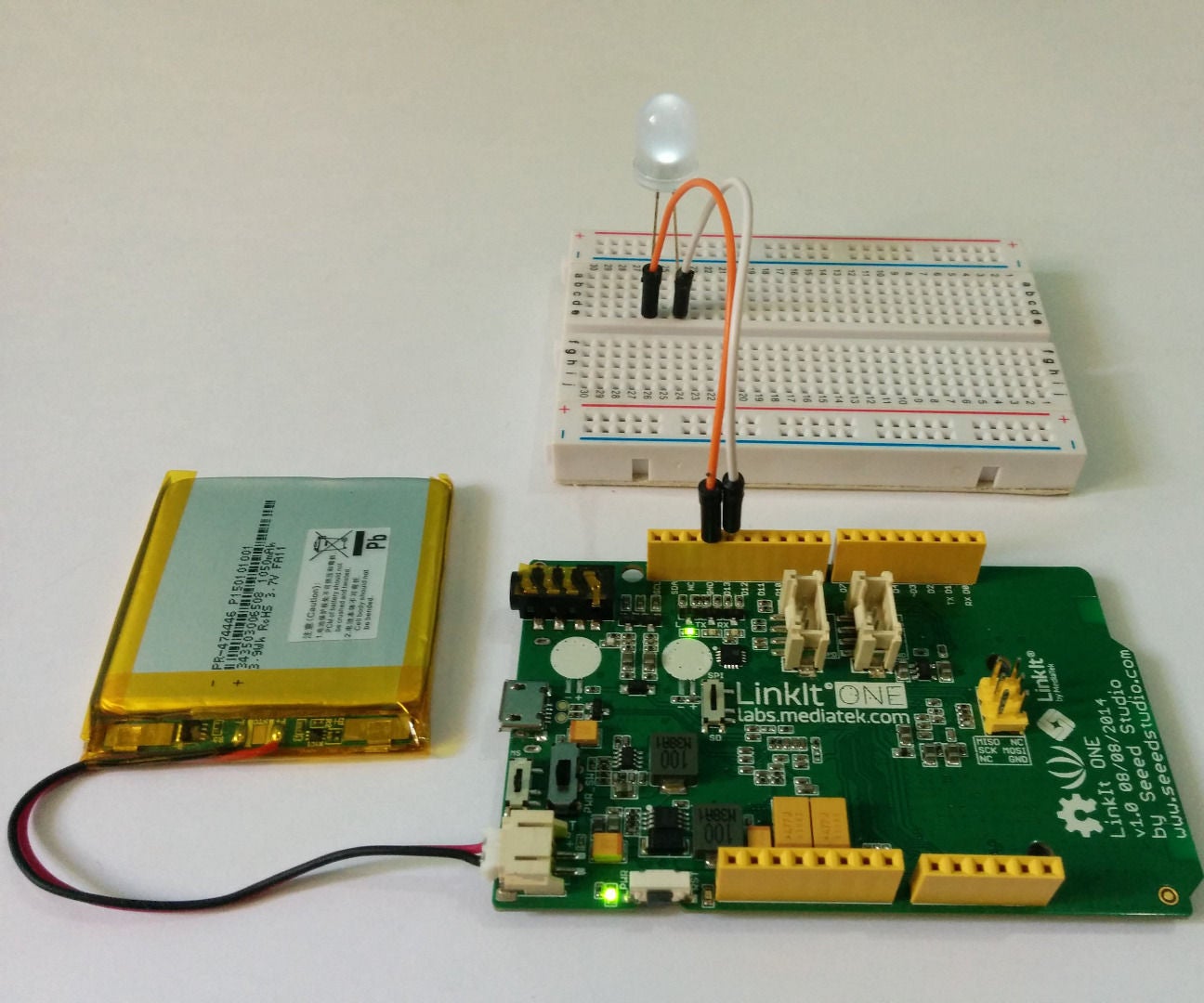 Getting Started With the LinkIt One - WIFI : 5 Steps - Instructables