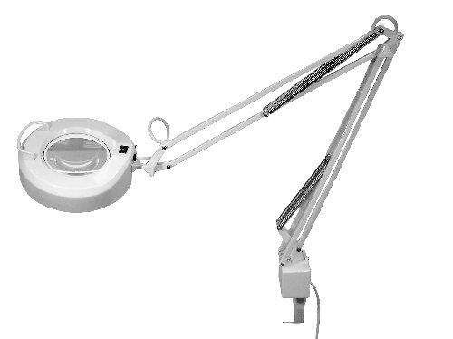 AC Powered White LED Circular Magnifier Work Lamp : 12 Steps (with ...