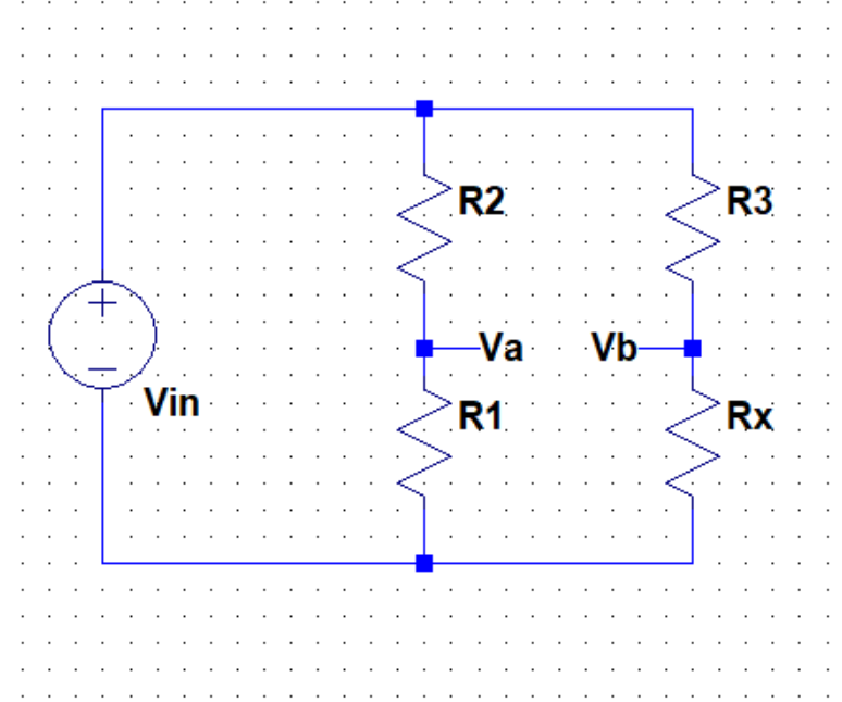 Wheatstone Bridge Breadboard