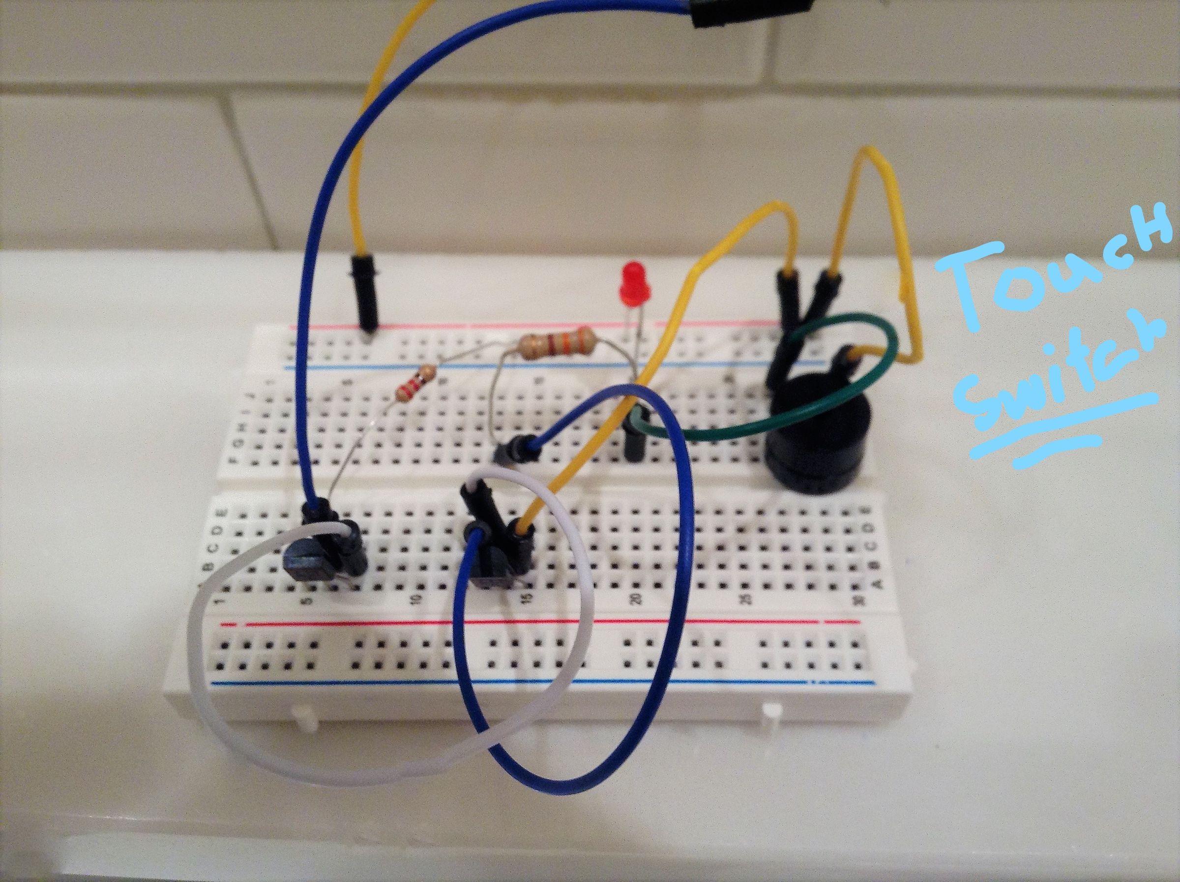 Transistor Touch Switch - Instructables