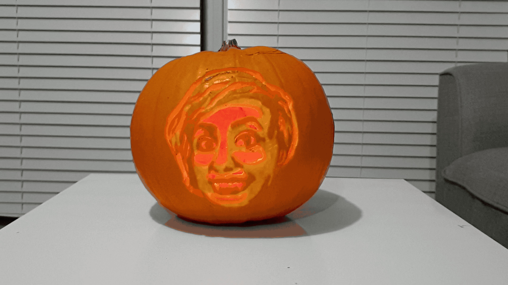 Pumpkin Carving Faces Vampire