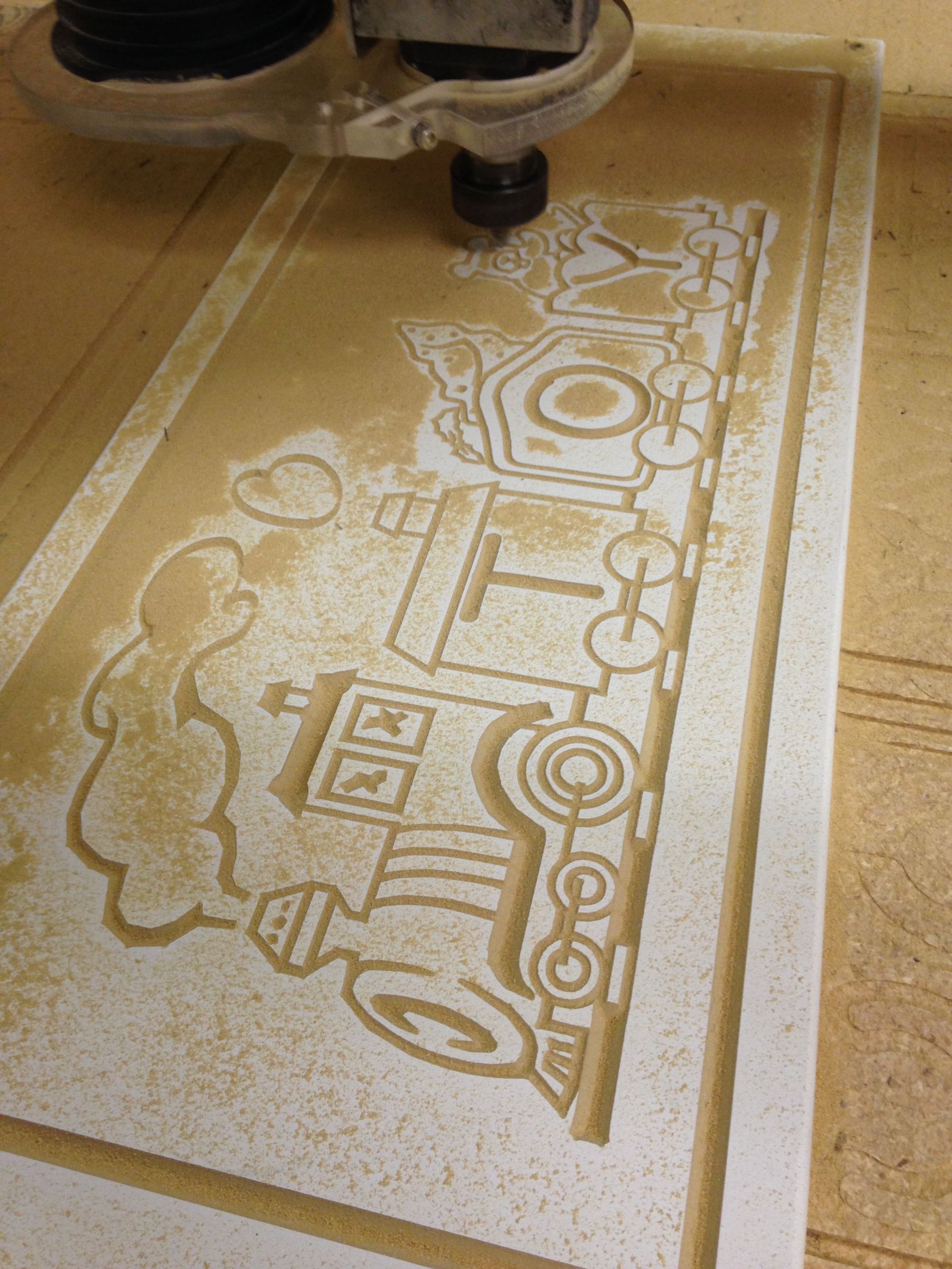 Custom Wooden Signs Made With Shopbot CNC Router : 7 Steps (with ...