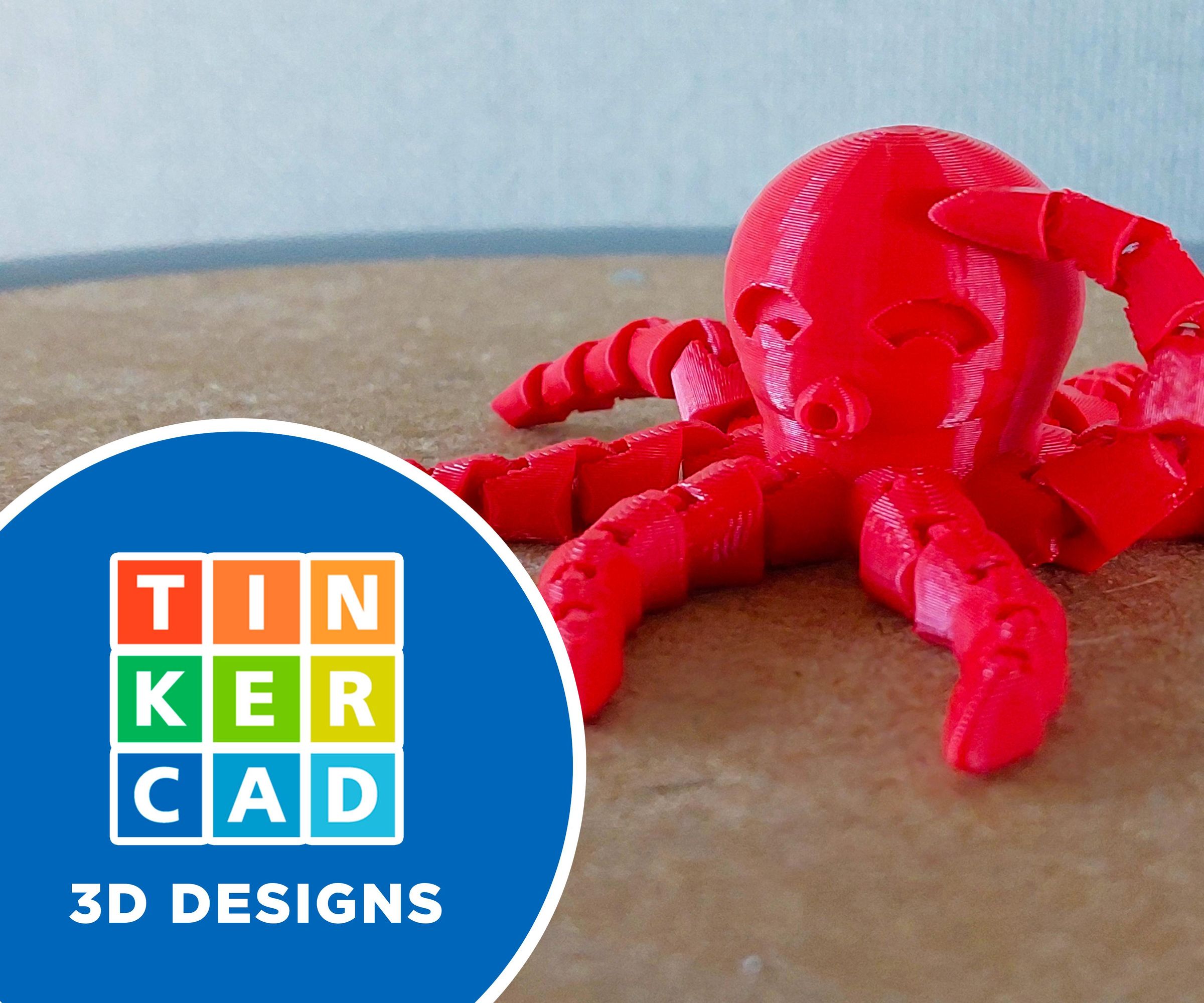 Articulated Creatures With Tinkercad Connectors : 8 Steps (with ...