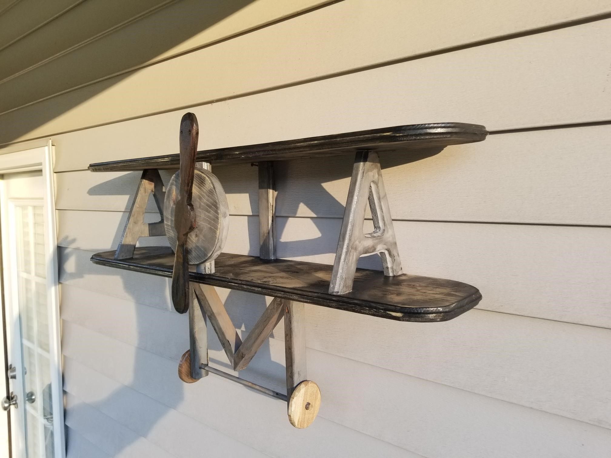Vintage Biplane Shelf : 10 Steps (with Pictures) - Instructables