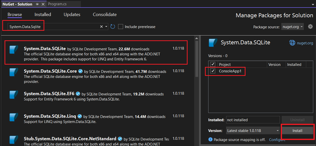 Reading And Writing Data Into Sqlite Database Using C Csharp 4 Steps Instructables