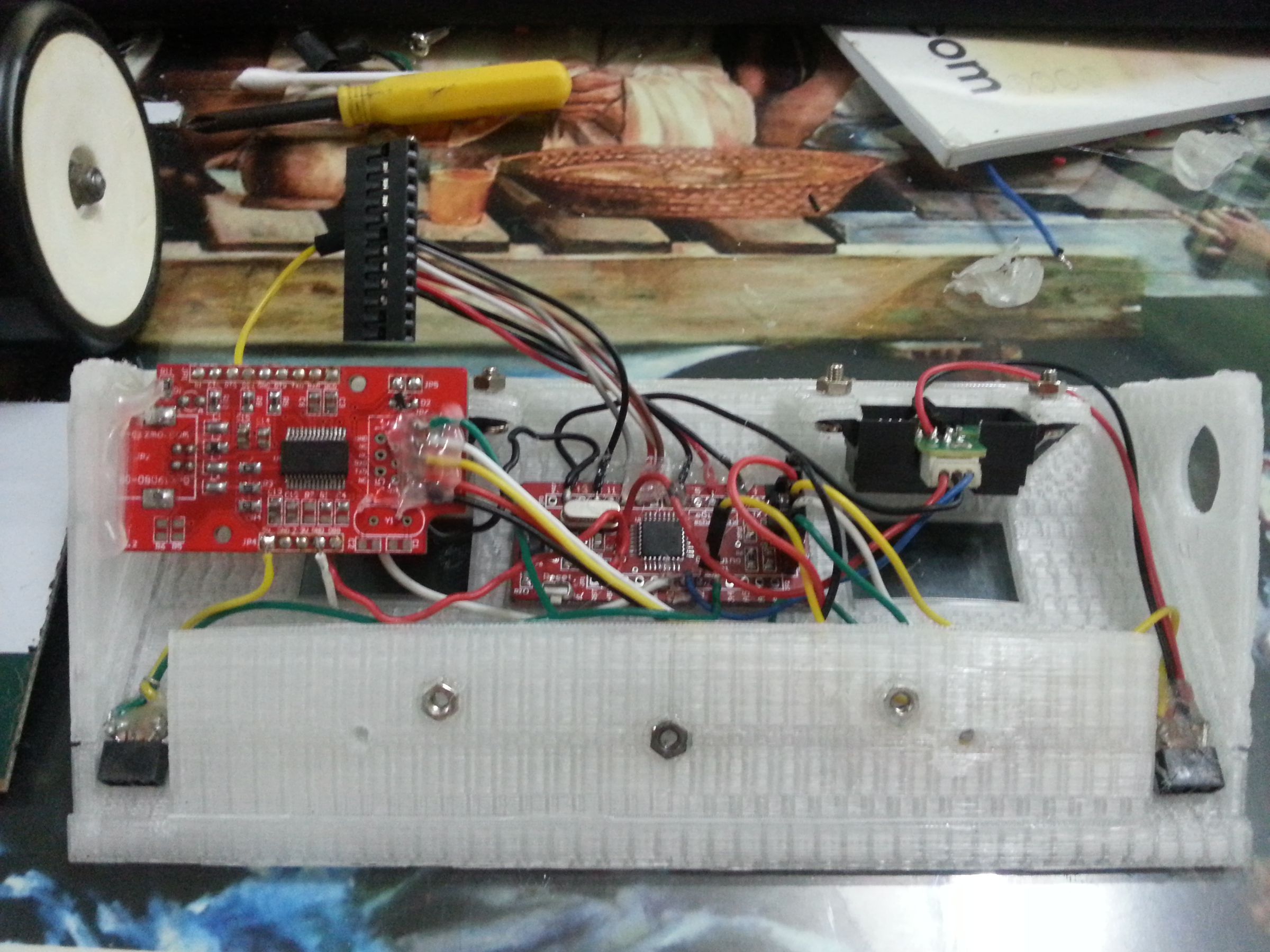 3D Printed Sumobot [Autonomous RC, Bluetooth Multiplayer] : 23 Steps ...