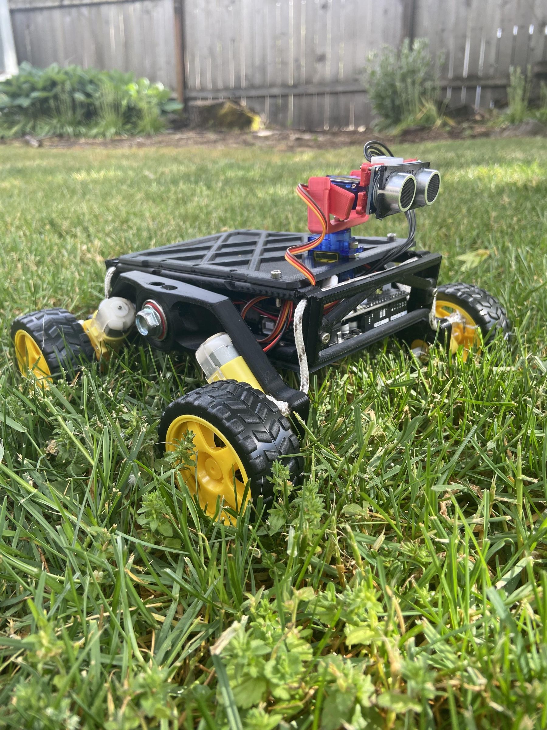 F.R.E.D. (Friendly Rover Exploration Device) : 8 Steps (with Pictures ...