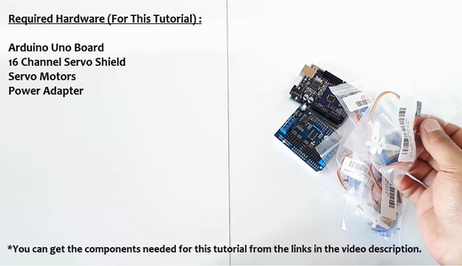 Arduino Multi Servo Control Up To 16 With Arduino 3 Steps