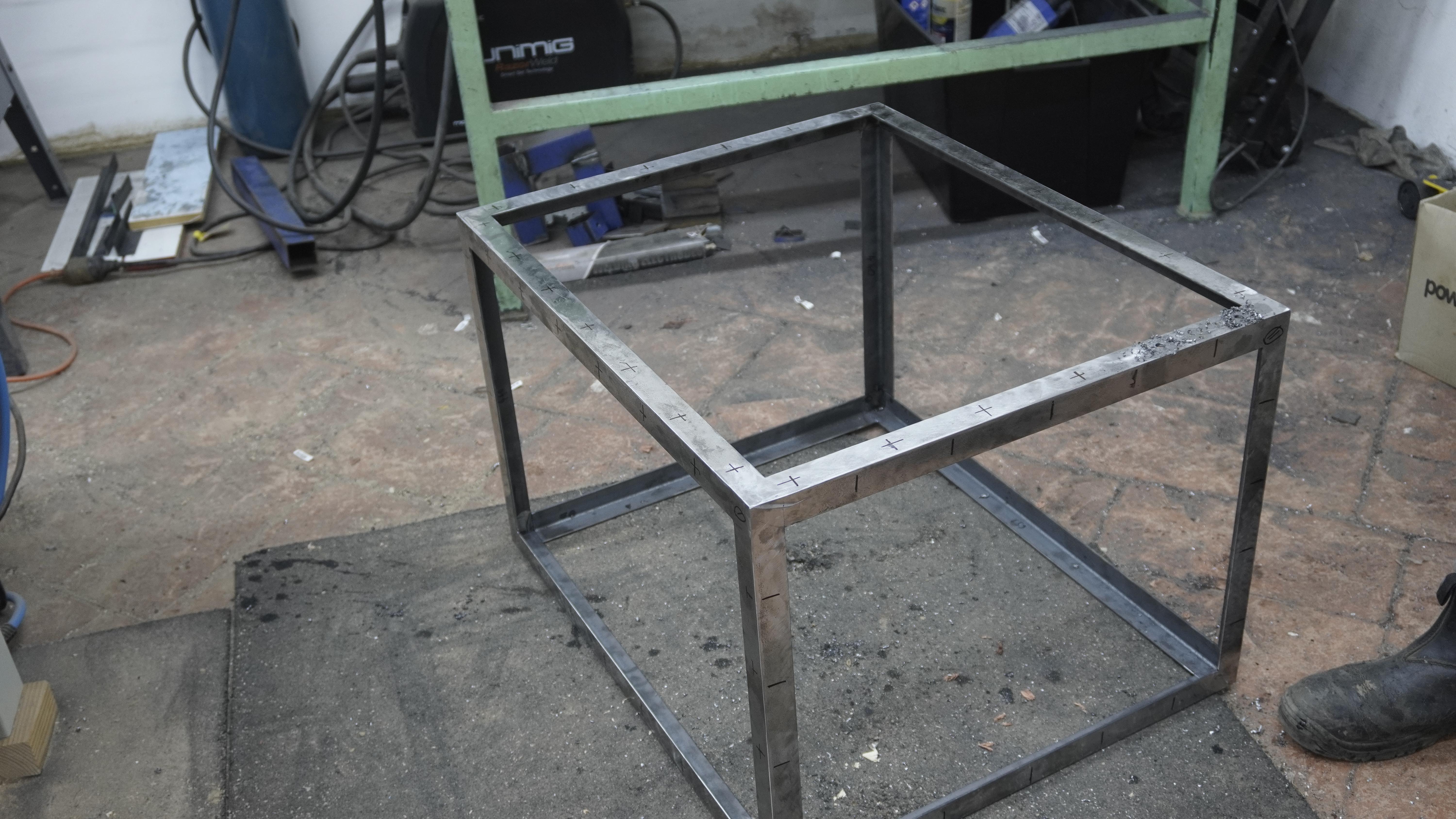 Industrial-style Metal and Timber Study Desk : 5 Steps (with Pictures ...