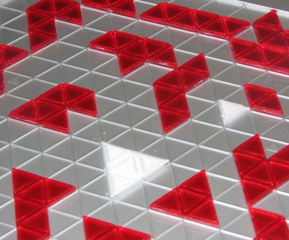 Triangle Strategy Game Replacement Pieces : 9 Steps - Instructables