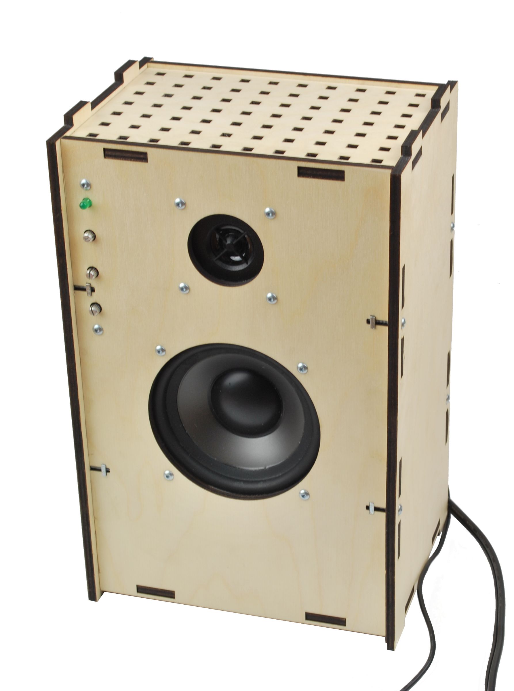 Laser-cut Speaker With Amplifier : 5 Steps (with Pictures) - Instructables