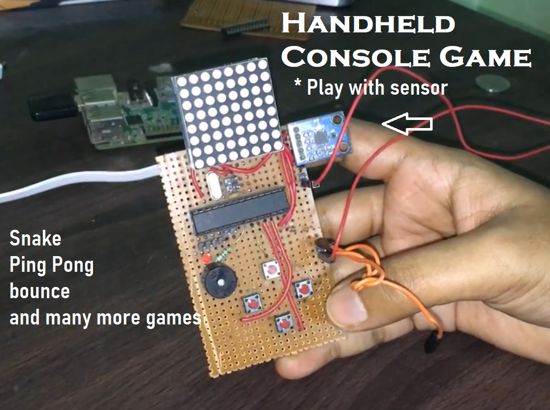 Handheld Console Game Using Arduino : 4 Steps - Instructables