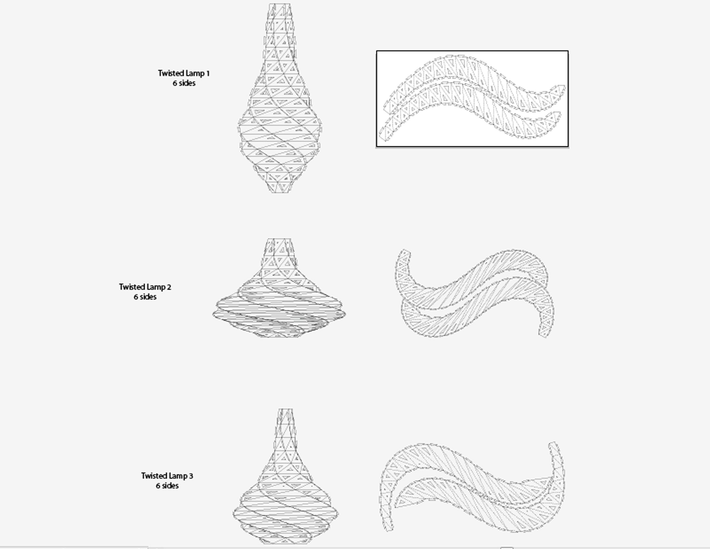 Parametric Twisted Lamp : 8 Steps (with Pictures) - Instructables