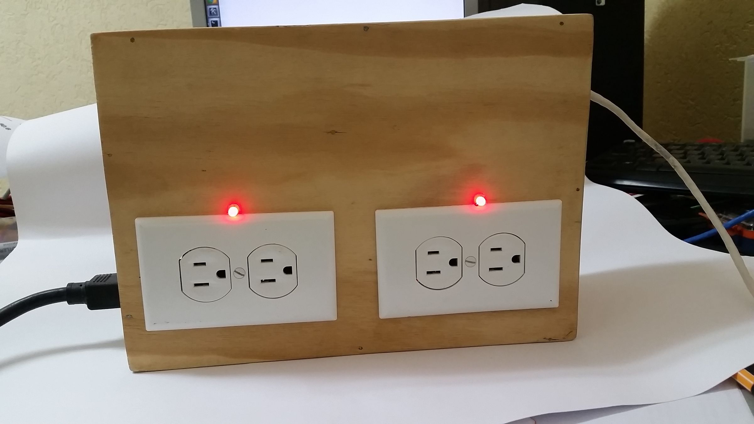 Web Based, Raspberry Pi Controlled, 2 Channel Relay Mains Control Box ...