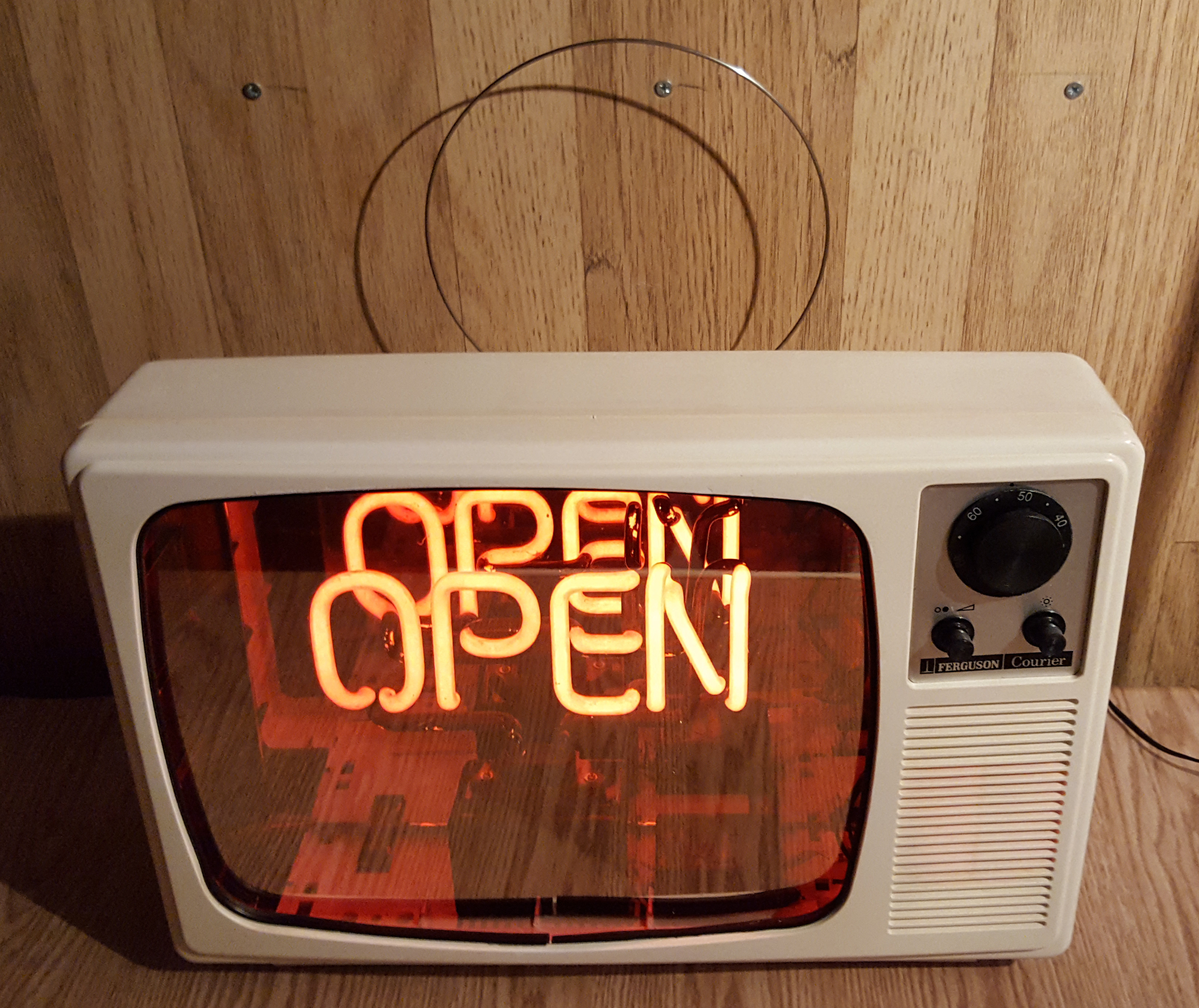 1970s Neon Infinity Television : 7 Steps (with Pictures) - Instructables
