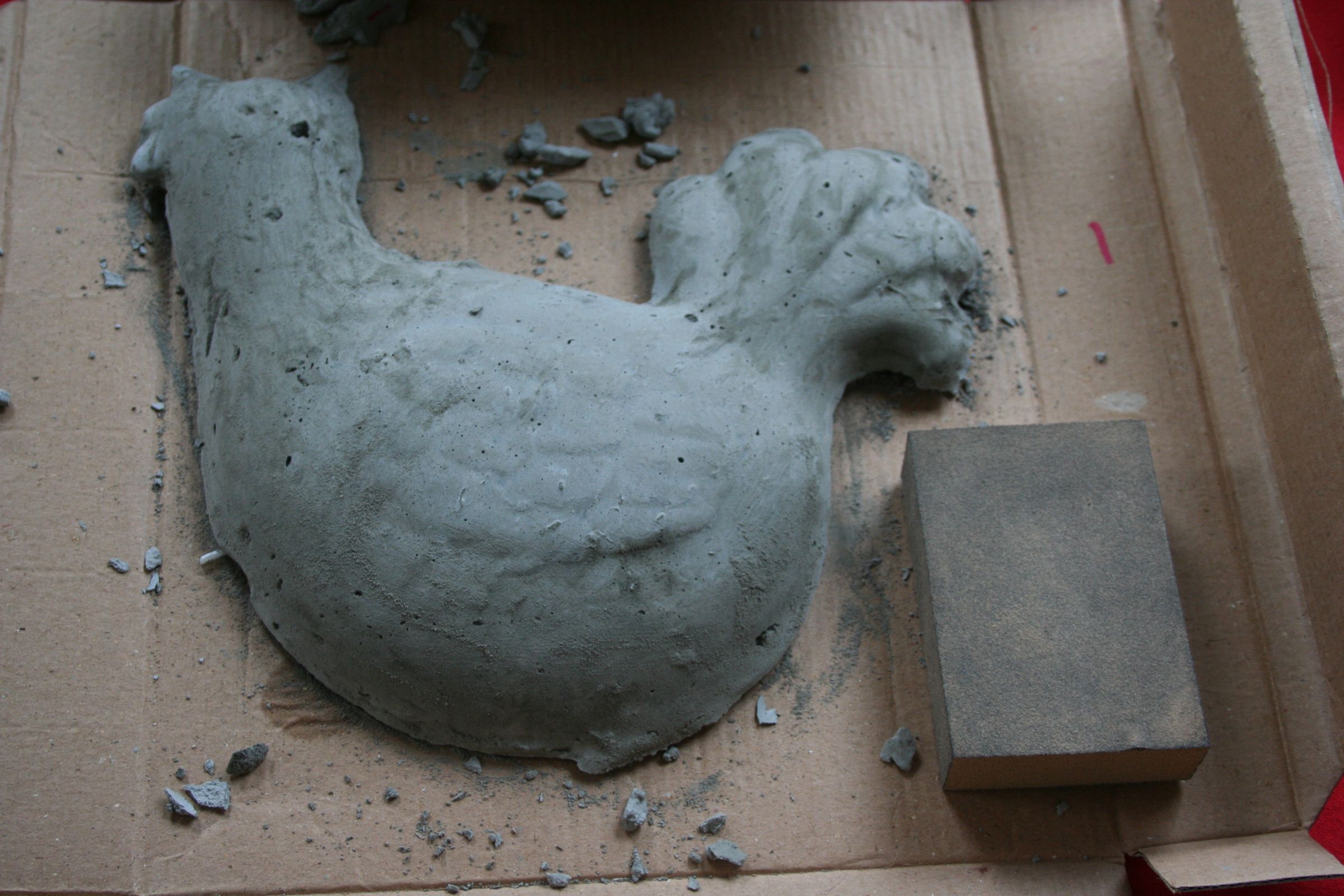Concrete Chicken (or Anything Else) With Polymorph : 7 Steps ...